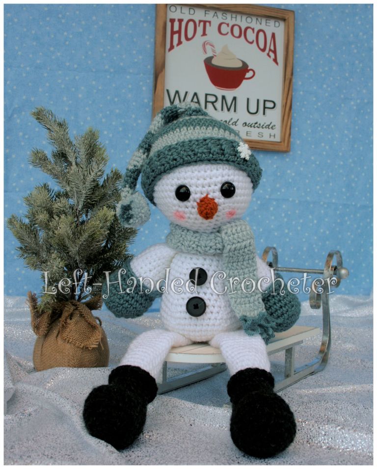 Snowman Draft Stopper and Shelf Sitter