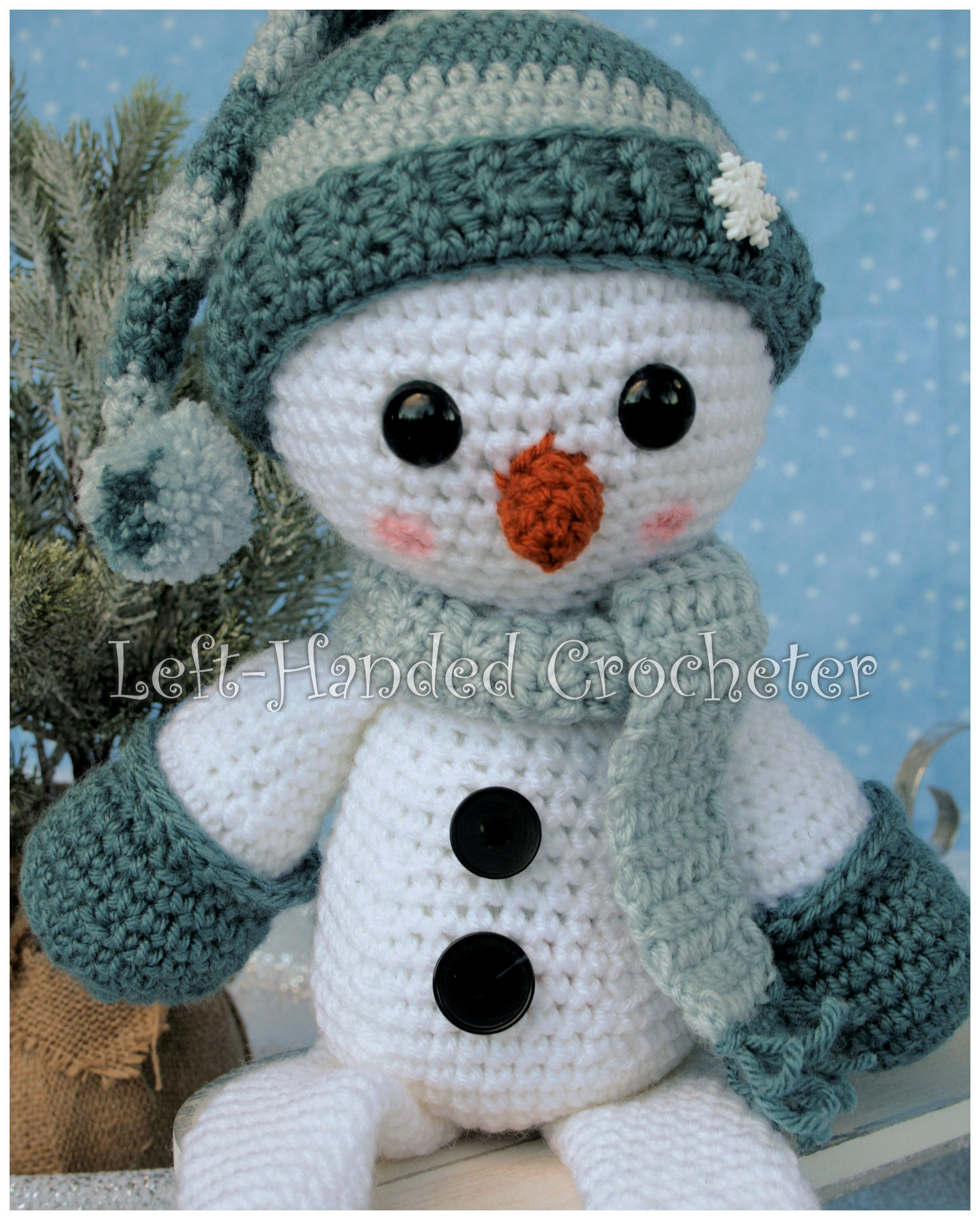 Snowman Draft Stopper and Shelf Sitter