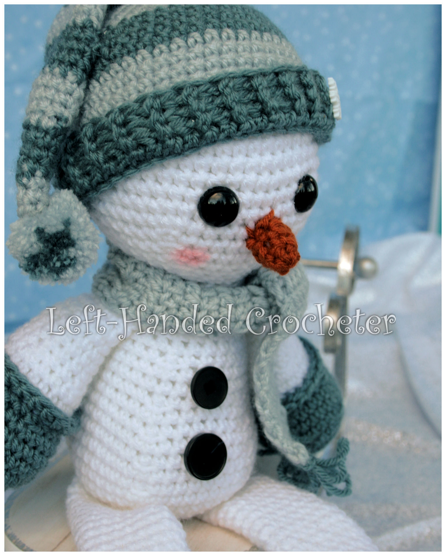 Snowman Draft Stopper and Shelf Sitter