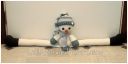 Snowman Draft Stopper and Shelf Sitter